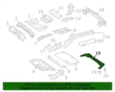 1186805100 ABDECK UNTERBAU MB — купить в интернет-магазине ARMTEK